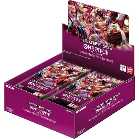 OP-11 Booster Box | ONE PIECE | A Fist of Divine Speed | English ...